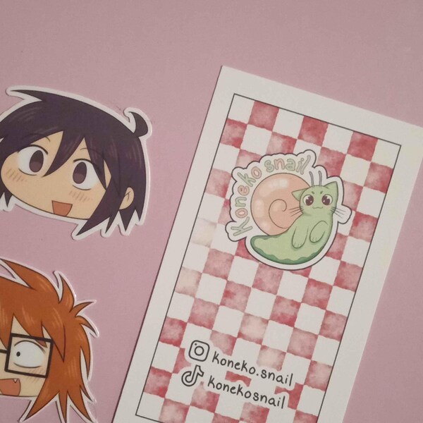 Ranfren Stickers Chibi Laminated Stickers - Etsy