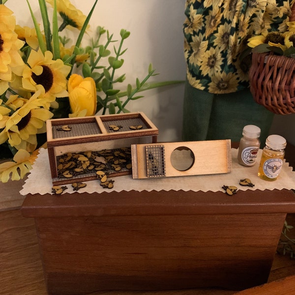 My Little Beekeeper Package of Bees Add-on, Beekeeper Gift, Miniature ...