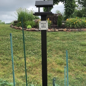 Toad Abode Funny Garden Sign Toad House Garden Sign Cute Gift for ...