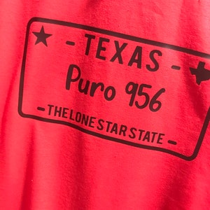 El Cuhh Texas License Plate SVG - Etsy
