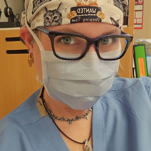 Rad Tech Scrub Hat| Radiology- X-ray Scrub Cap | Satin Lined Option ...