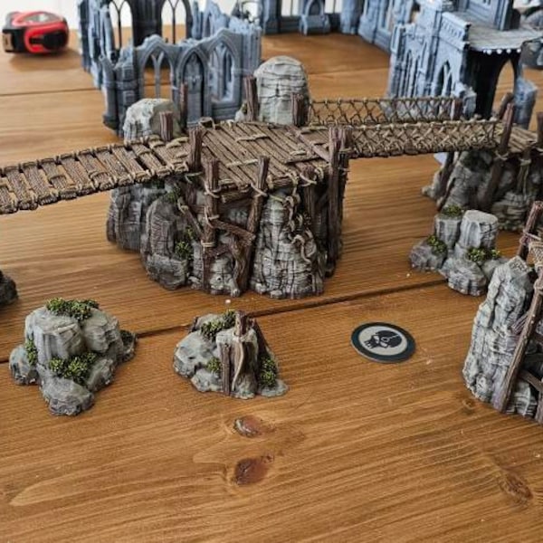 Bridge Swamp Scatter Terrain Encounter Platforms Brackencourt Dragon ...