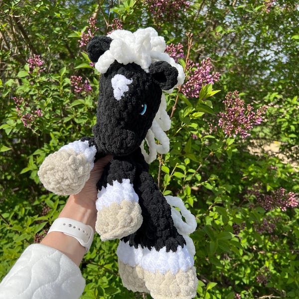 BUNDLE Paylin the Pony STUFFIE + SNUGGLER Crochet Pattern | No Sew Low ...