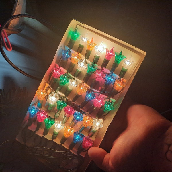 Vintage Royalite Royal Electric Light up 7 Hard Plastic Santa Claus MCM ...