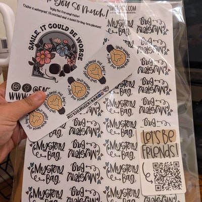 Free Gift, You Deserve It Sticker©, Freebie Sticker, Free Prize Sticker ...