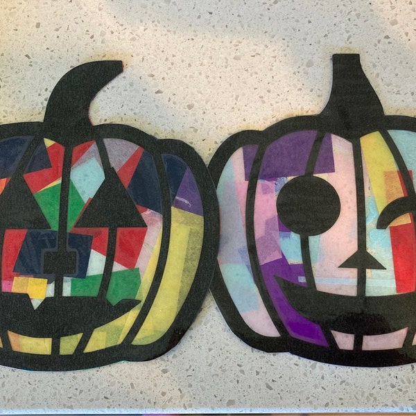 Thankful Tree Suncatcher Kit - Kids Craft Kit - Thanksgiving Craft ...