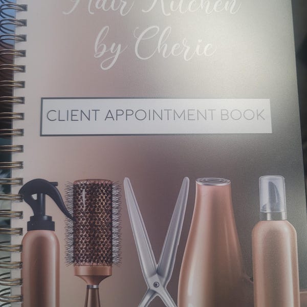 Hair Stylist Appointment Book, Hairdresser Appointment Book ...