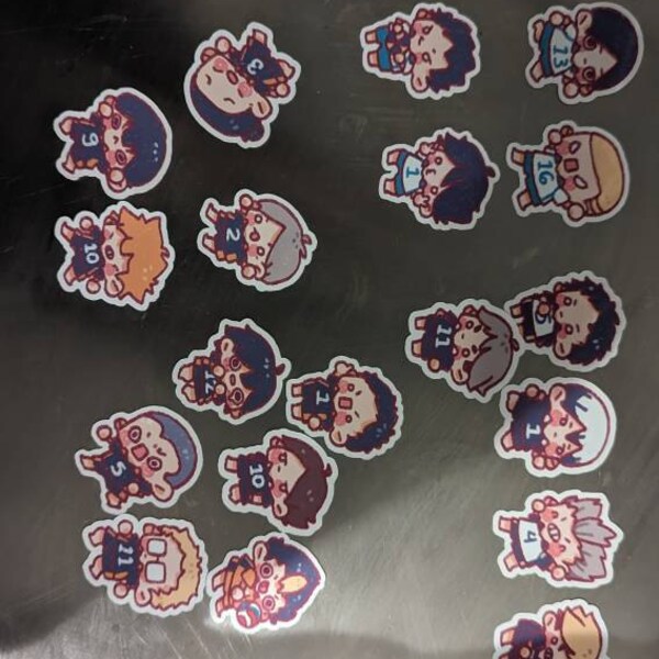 Volleyball Idiots Sticker Set - Etsy