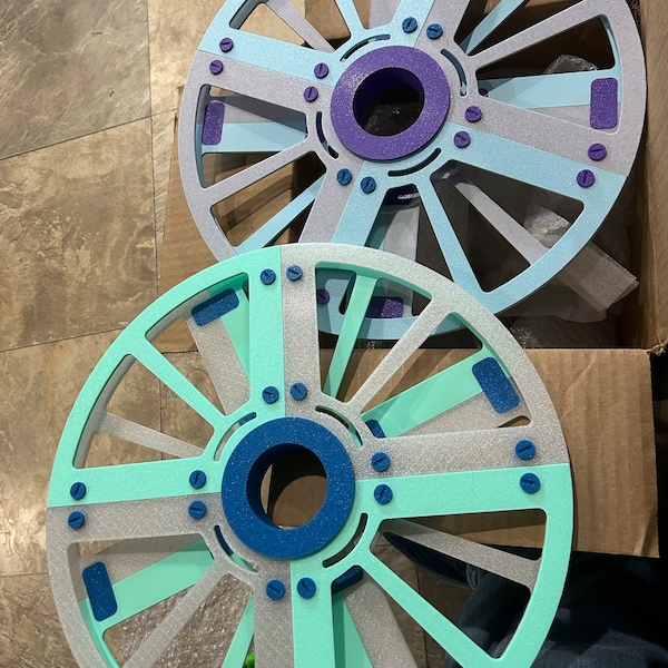 Temperature Blanket Color Chart Card | 3D Printed | Room for 10 Colors ...