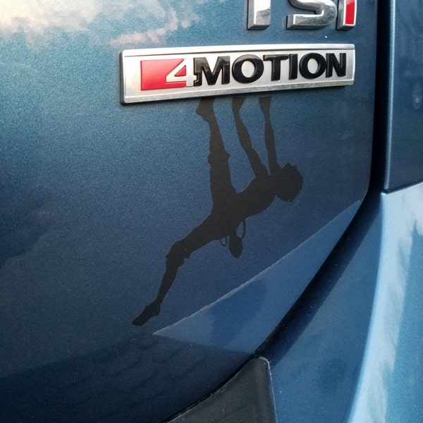 10 Pack Rock Climber Stick Figure Family Vinyl Bumper Stickers ...