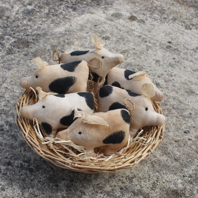 Primitive Mouse in the House Bowl Fillers Pattern, PDF Instant Download ...