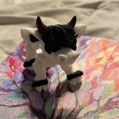 Highland Cow, 3D Printed, Multi Colored Cow - Etsy