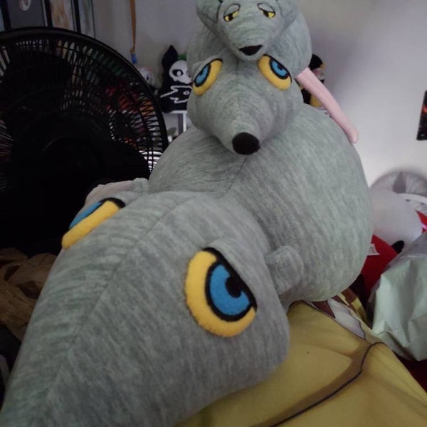Jerma Rat Plushie - Giant Rat - Made on Demand - Etsy Canada