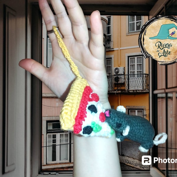 Pizza Rat - Crochet Pattern DIGITAL PDF - Amigurumi Tutorial for a Cute ...