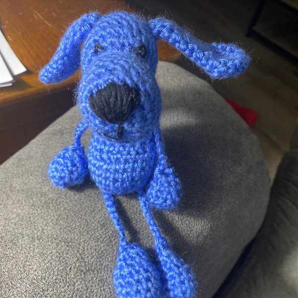 Crochet Pattern Dog Key Ring/ Bag Pendant - English Version - Etsy