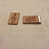 Musical Bookmarks - Music Note Bookmarks - Great Gift - Treble Clef ...