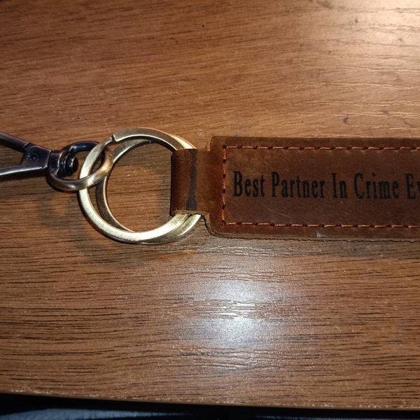 Corporate Gifts for Employees, Personalized Keychain, Leather Keychain ...