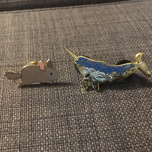 Running Chibi Chinchilla Enamel Pin - Etsy