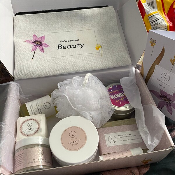 Spa Gift Set, Spa Gift Set for Women, Spa Gift Basket, Spa Gift Box ...
