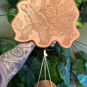 Cactus, Plant Stand, Side Table, Plant Shelf, Wood Table, Gift for ...