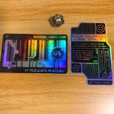 Cosmic Address Vinyl Decal Sci-fi Cyberpunk / Astropunk Laptop Sticker ...