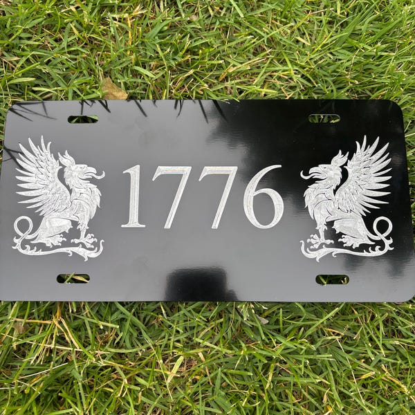 Sun Ocean Wave License Plate Vanity Front Car Tag Diamond Etched on ...