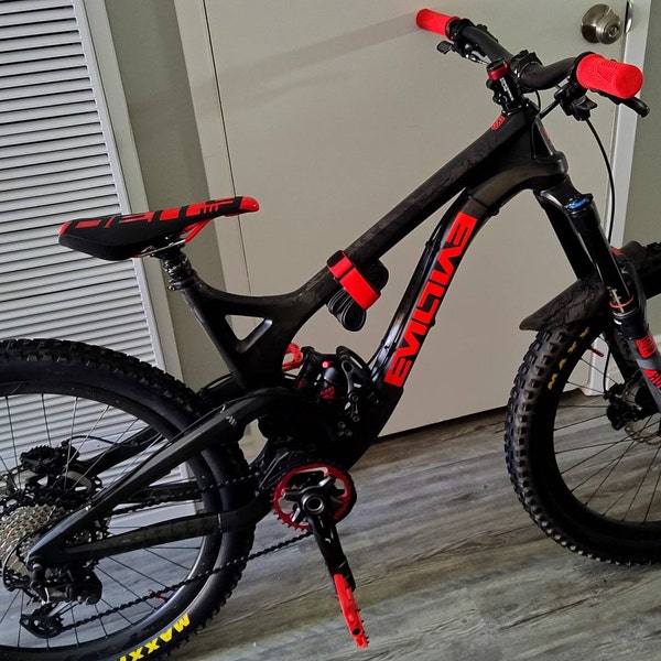 Custom Evil Bikes Frame Decals Stickers. Made From High Quality Vinyl ...
