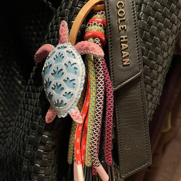 Rope Bag Charm Keychain With Mix and Match Charms Bag Accessories - Etsy