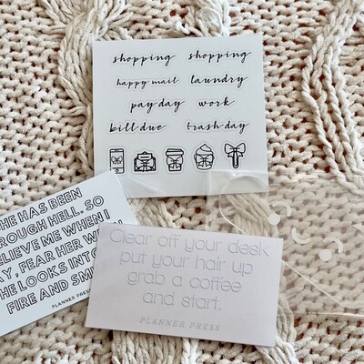 Self Care 2 Task Stickers 2377 - Etsy