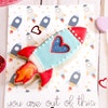 Rocket Cookie Cutter, Fondant Cutter, Space and Science Cutter, Solar ...