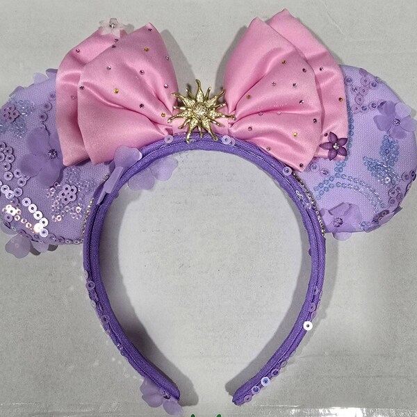 Rapunzel Minnie Ears, Rapunzel Disney Ears, Rapunzel Mickey Ears ...