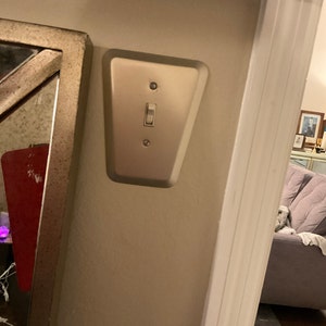 Arbor Walnut Wood Light Switch Covers Mid Century Modern Wall Plate MCM ...