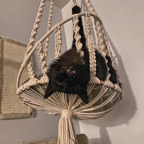 Macrame Dog Bell, Macrame Cat Bell,macramé Dog Training Bell for ...