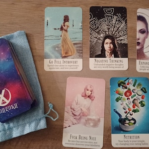 SWEET Romance 100 Cards Pink Oracle Deck Pink Tarot - Etsy