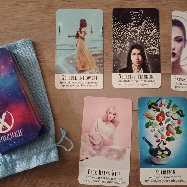 PRACTICAL Self-care Oracle Deck (78 Cards) - Etsy
