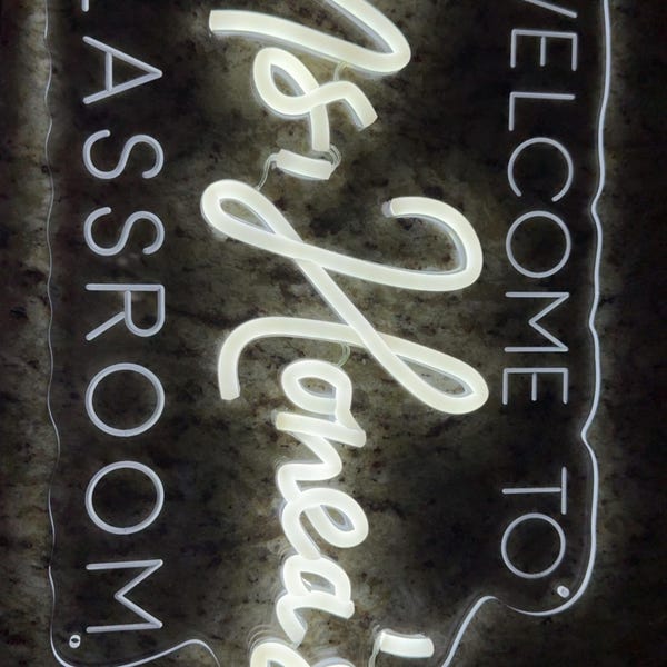 Custom Welcome to Las Vegas Led Sign, Custom Bar Decor Wall Art ...