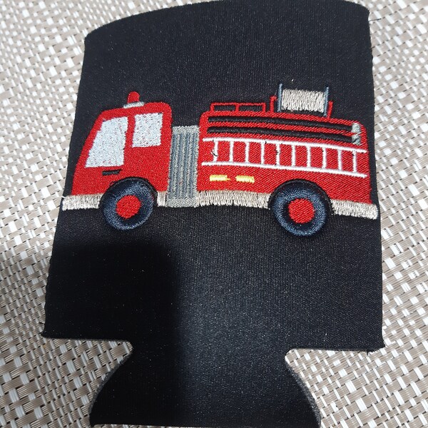 Fire Truck - Machine Embroidery Design / Fire Engine Embroidery Design ...
