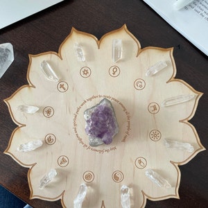 Reiki World Peace Crystal Grid Altar Decoration - Etsy
