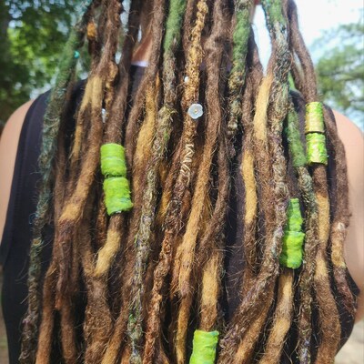 Sesingle Ended Yokai Demon Dreads, Blue Dread, Rainbow, Gay Pride ...