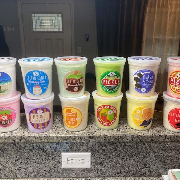 Build Your Own 12 Pack of Cotton Candy - Etsy