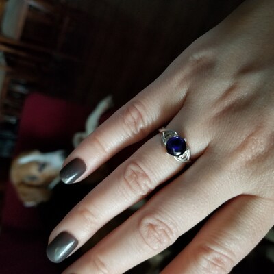 14K Gold Mood Ring, Dainty Ring for Women, Feeling Stone Ring, Colorful ...