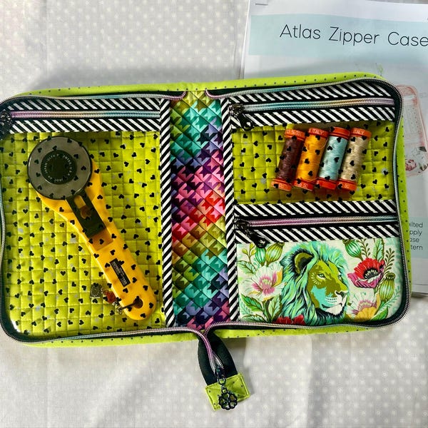 PDF Atlas Zipper Case || Digital Download Supply Case Pattern - Etsy