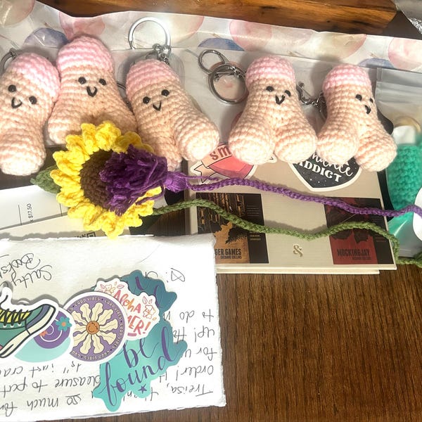 Handmade Crochet Flip Flop Keychains - Etsy