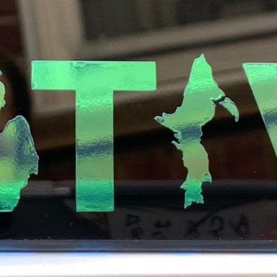 PL Pretty Lights OG Logo Outlined Decal Sticker Car Decal - Etsy