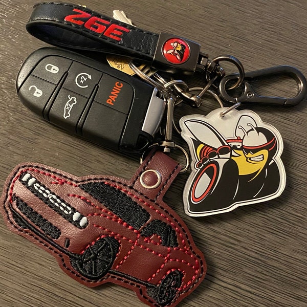 C Sports Car Keychain - Etsy