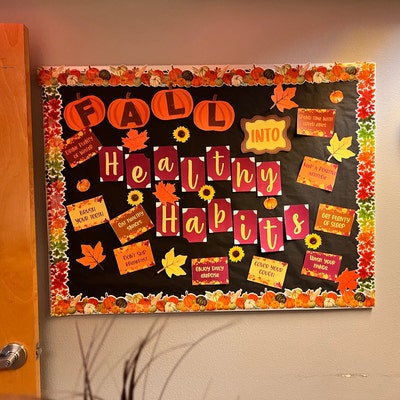 Winter/snowman Health Bulletin Board/door Decor Kit for Nurses' Office ...