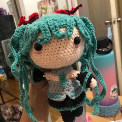 XVA Format Only Miku Princess. Amigurumi Pattern/ Crochet Doll Pattern ...