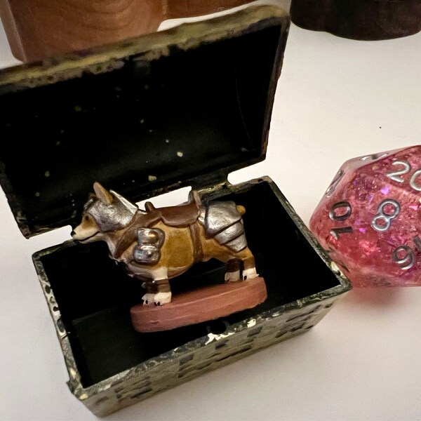 Treasure Chest and Trap Doors Scatter | RPG Miniatures | Dnd Painted ...