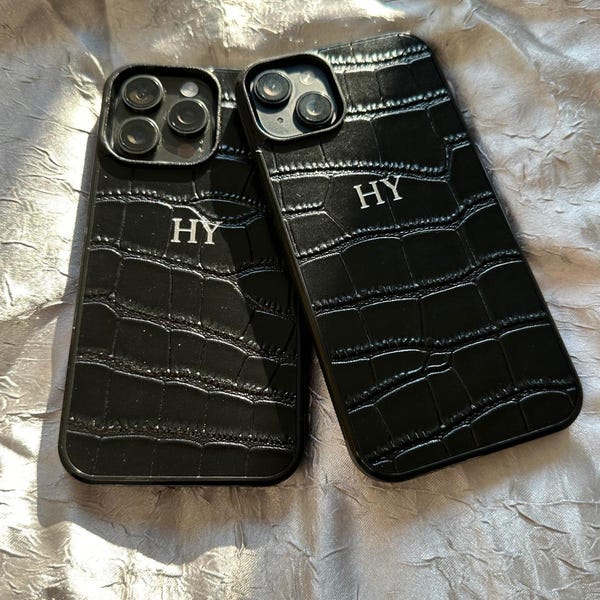 Custom iPhone 11 Case With Initials, Custom iPhone 11 Case, Embossed ...