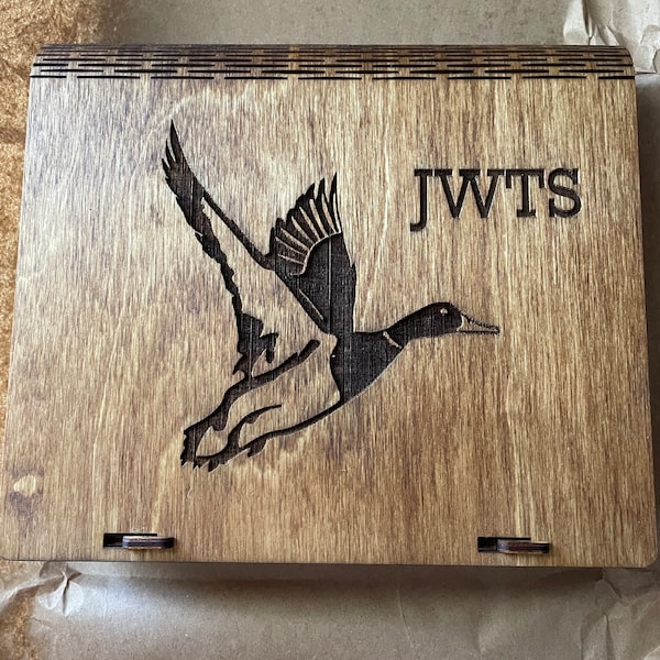 Personalized Duck Call Box | Custom Duck Hunter Storage Box | Goose ...